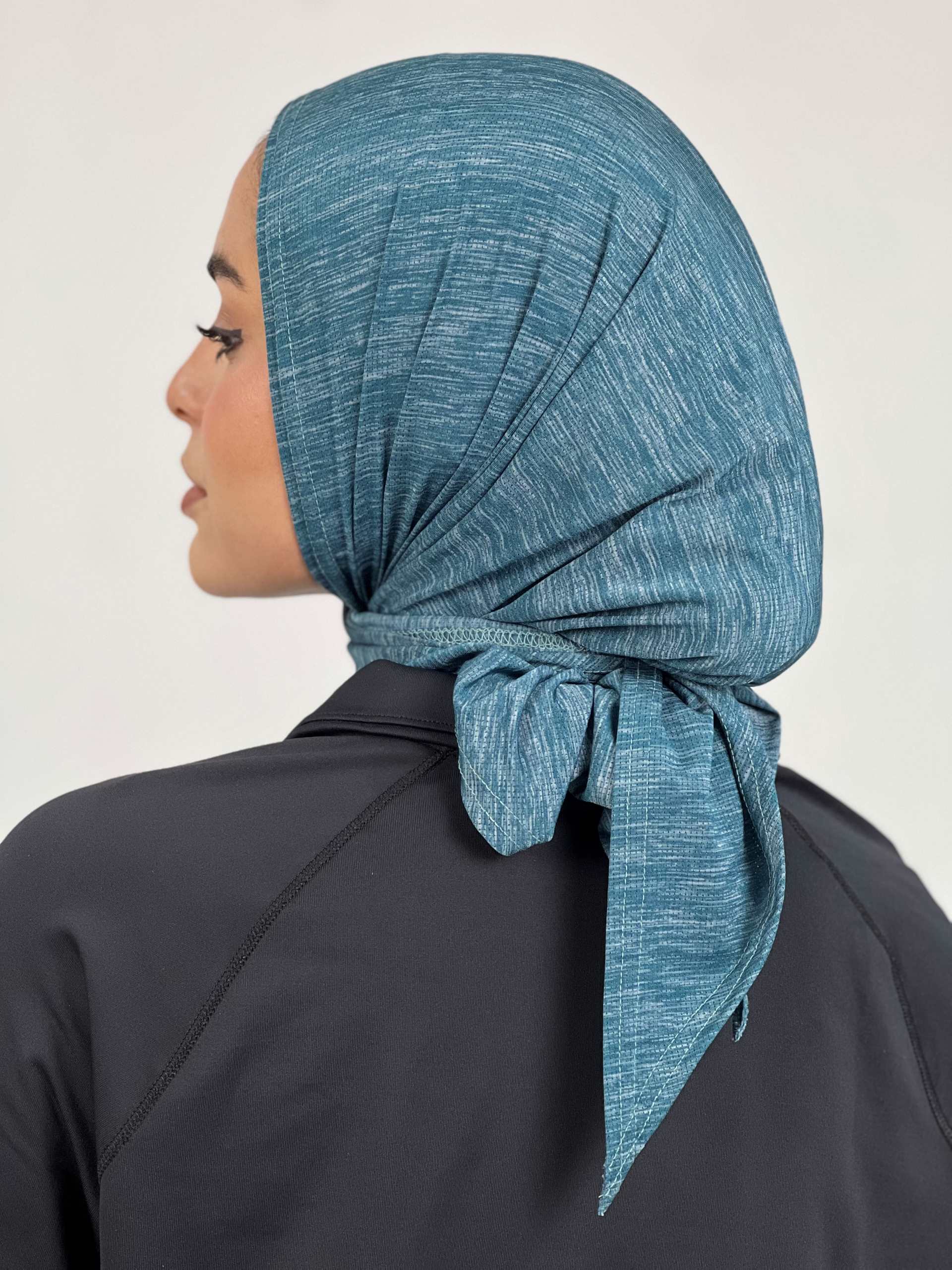 Triangle Twist Sport Hair Cover - Piano