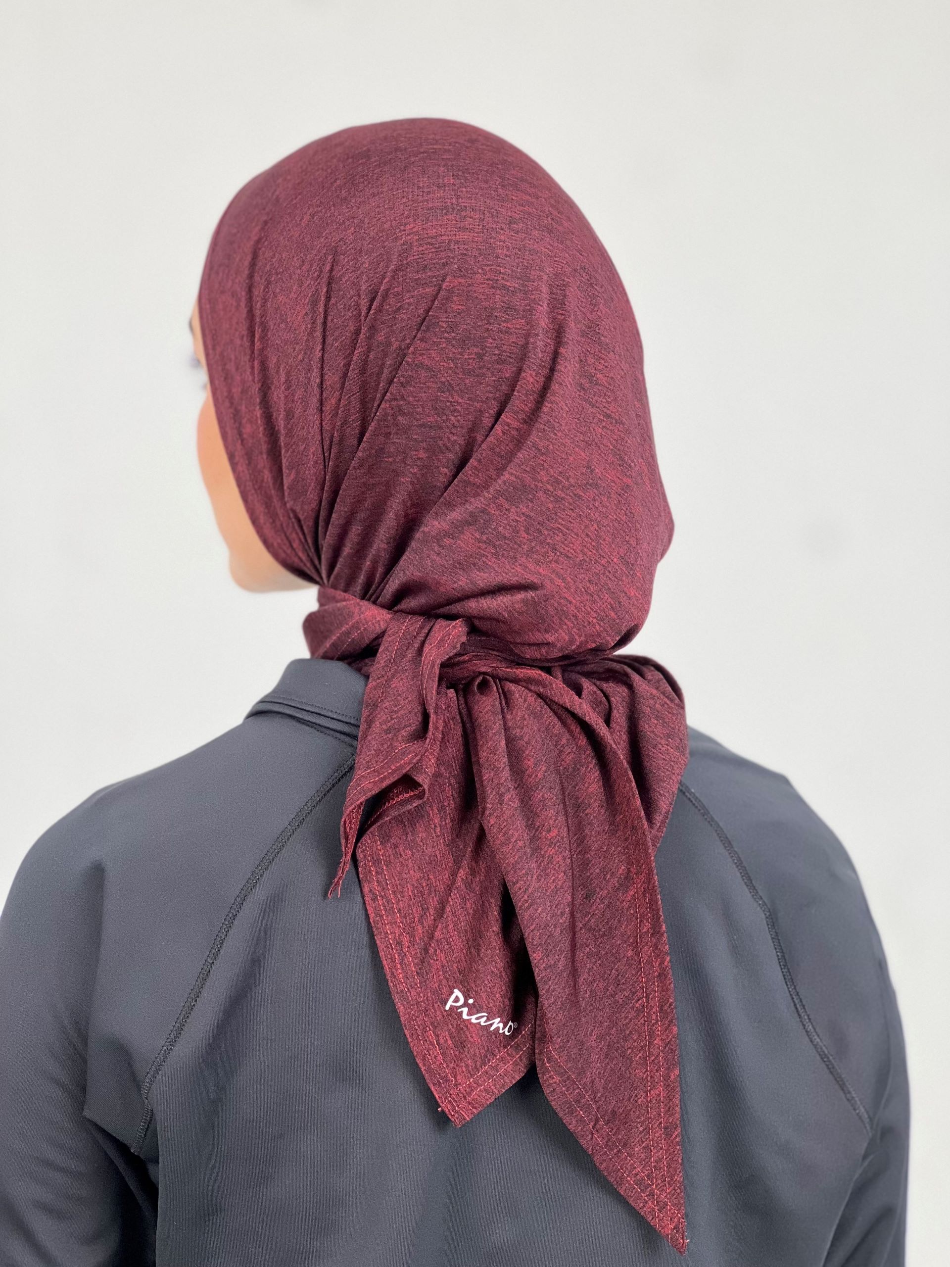 Triangle Twist Sport Hair Cover - Piano